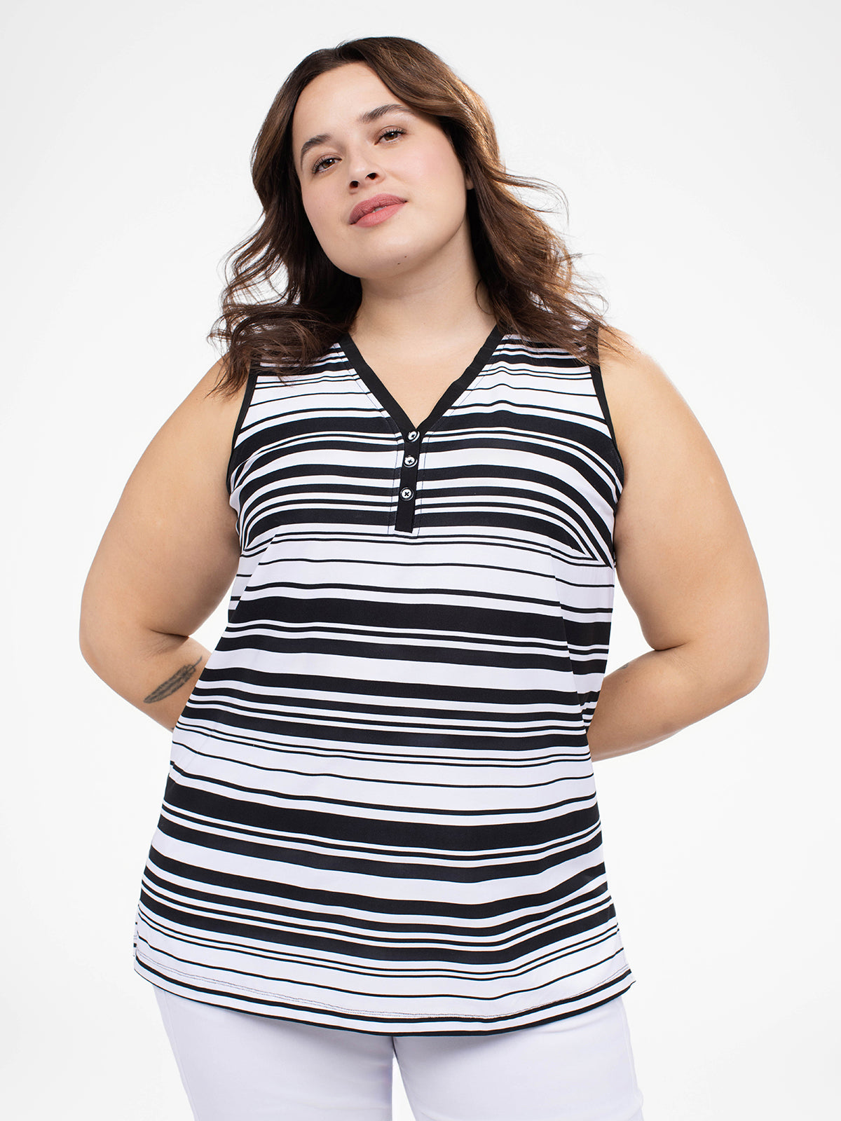 Women's Plus Size Tank Tops | Claire France 14+