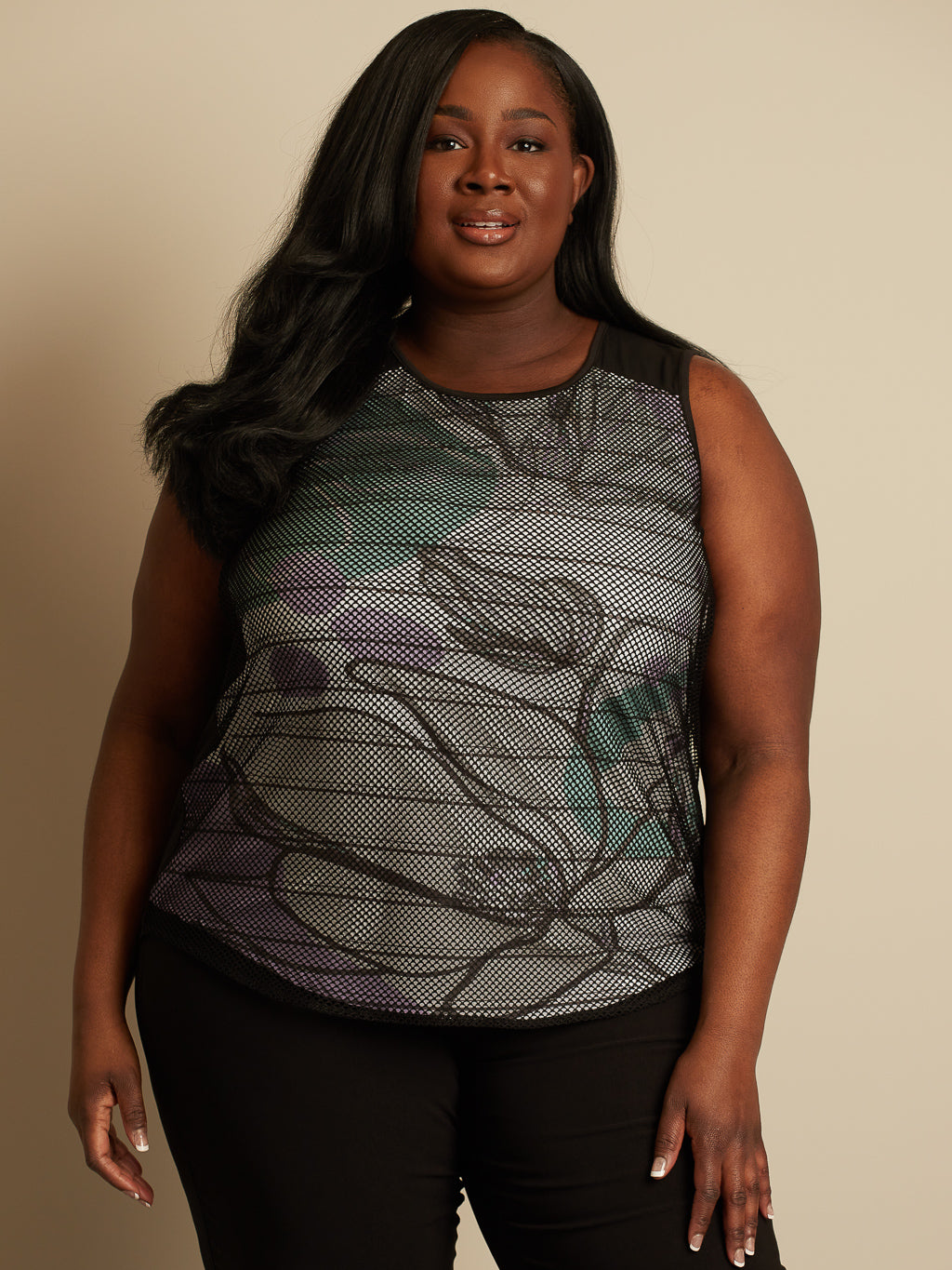 Flared tank top – Claire France